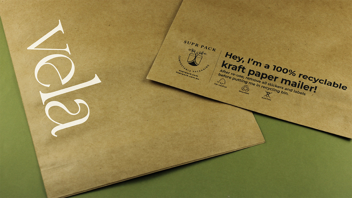 Custom Kraft Paper Mailers | Paper Envelope | Totes – Supr Pack
