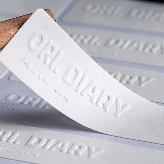 Custom Embossed Stickers | Supr Pack